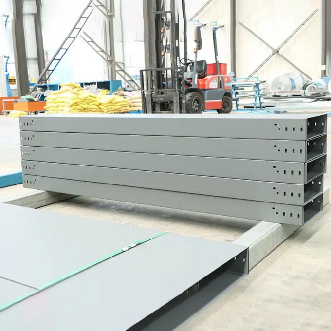 Steel Wall Mounted Cable Tray For Custom Electrical Wiring Management